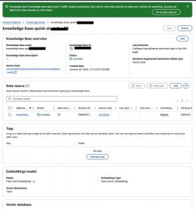 How to set up Amazon Bedrock knowledge Base – DevOps Central