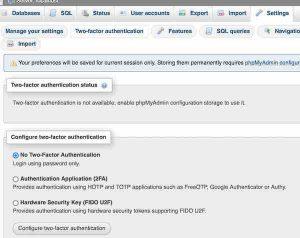 How to enable PHPMyAdmin Authentication – DevOps Central
