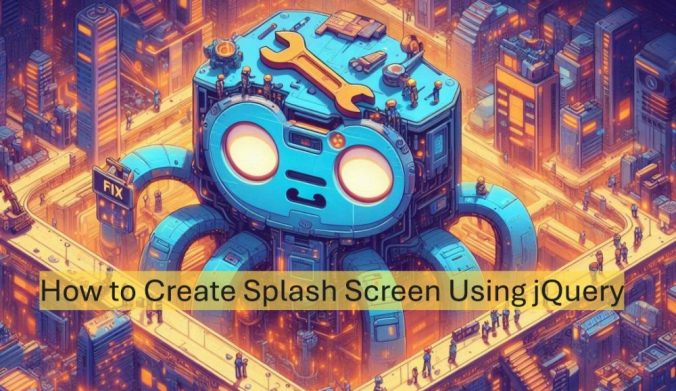 How to Create Splash Screen Using jQuery (With Code Example) – DevOps ...